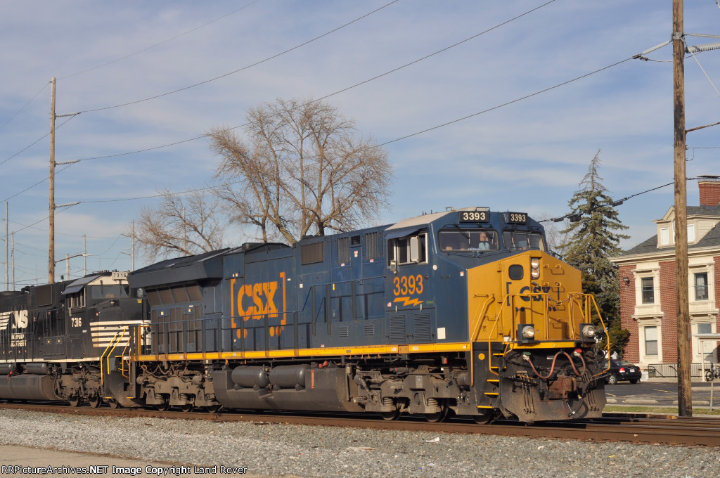 CSXT 3393 South